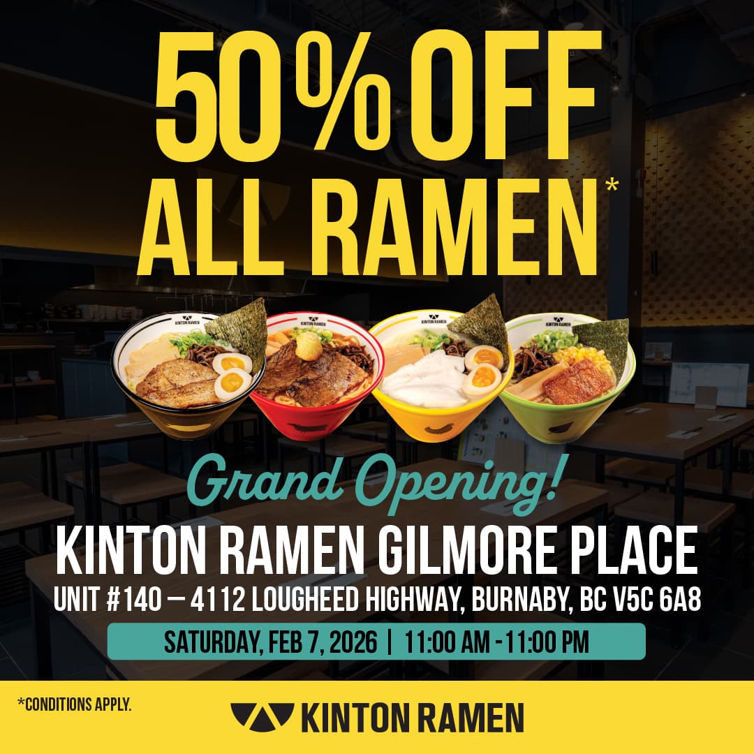 50% OFF Ramen At Gilmore Place! 🍜🔥 | KINTON RAMEN